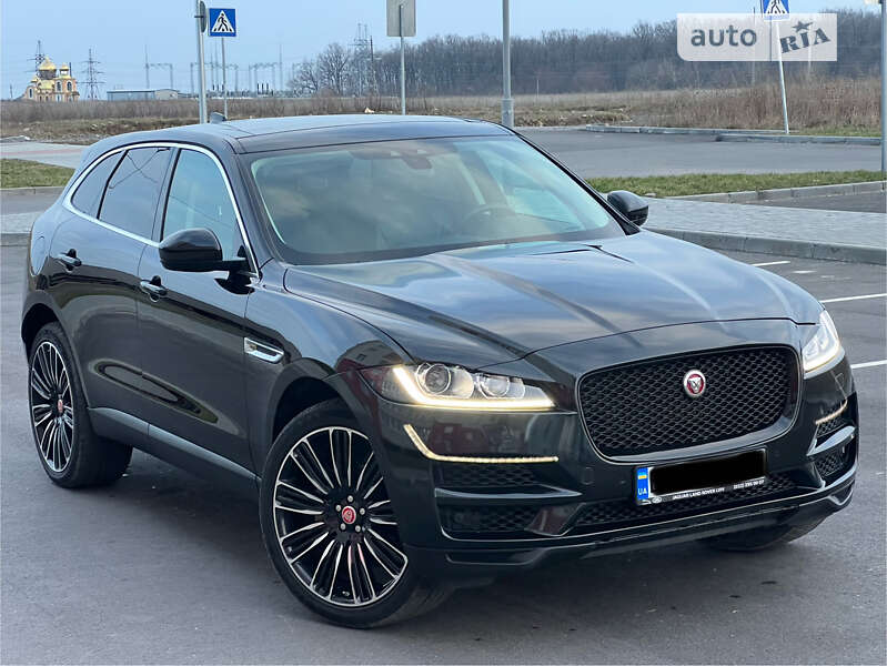 AUTO.RIA – Продам Ягуар Ф Пейс 2016 дизель 2.0 внедорожник / кроссовер ...